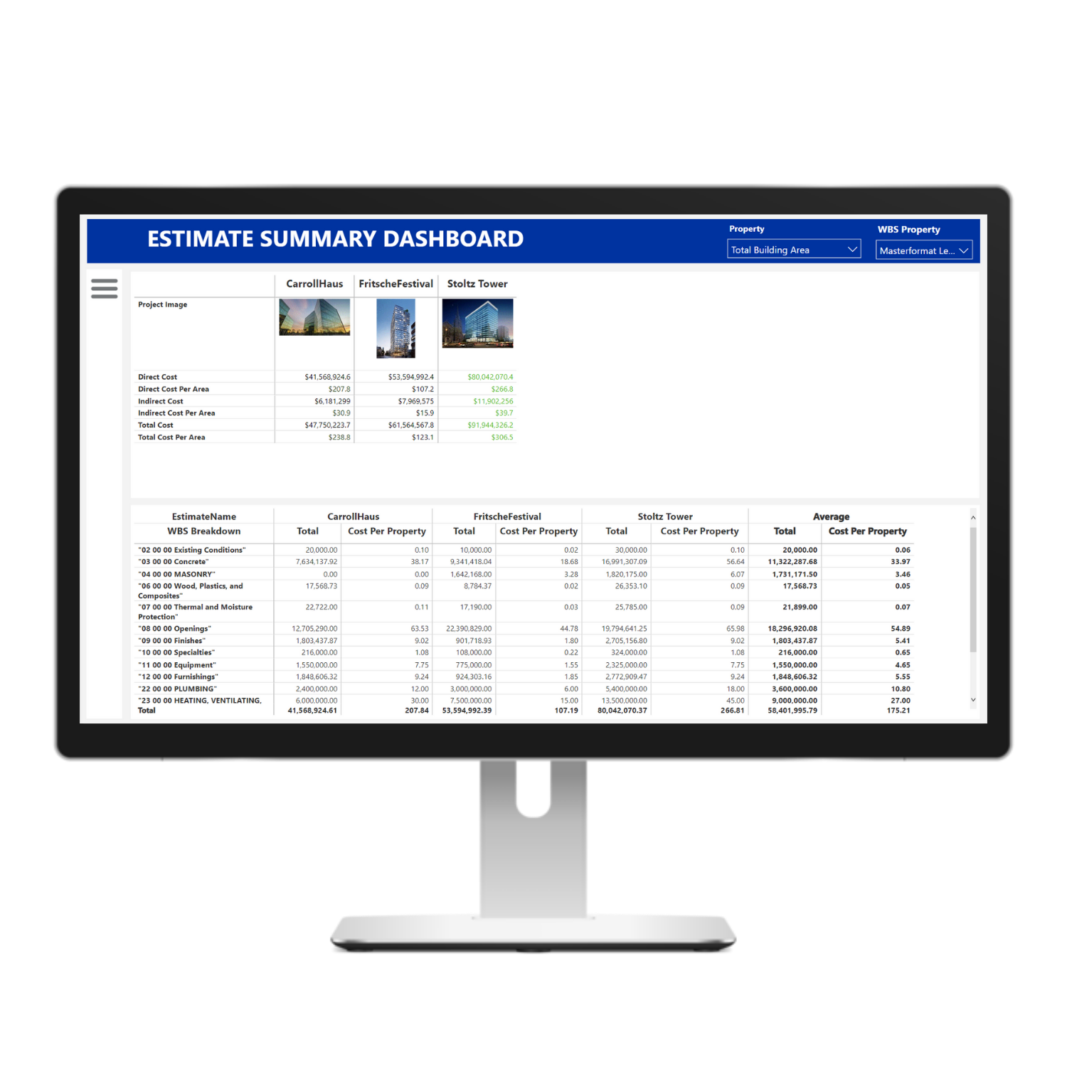 DESTINI Estimator Integration with Power BI | Beck Technology